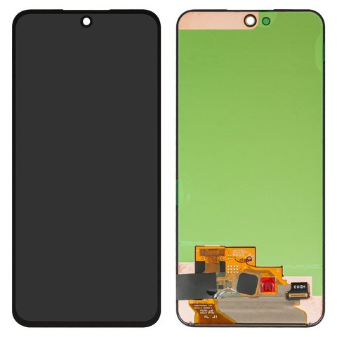 LCD compatible with Samsung A366 Galaxy A36, A566 Galaxy A56, (black ...