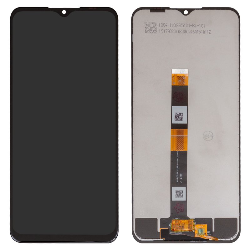 LCD compatible with Nokia G42 5G, (black, without frame, Original (PRC ...